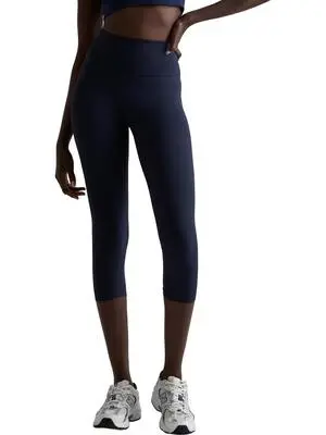 Quince Women's Ultra-form High-rise Capri Deep Navy