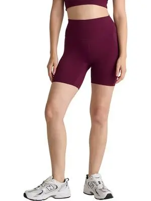 Quince Ultra-Form Bike Shorts Plum