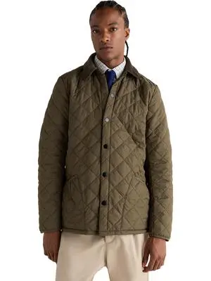 Quince Featherless Quilted Jacket Bronze Olive