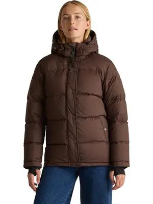 Quince Responsible Down Puffer Jacket - Hot Fudge