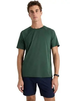 Quince Mesh Performance Training T-shirt - Heather Olive