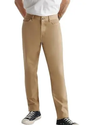 Quince Comfort Stretch Traveler 5-pocket Pants - Khaki
