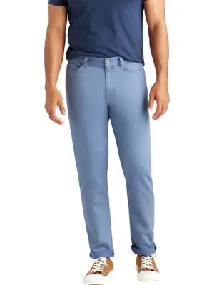 Quince Comfort Stretch Traveler 5-pocket Pants - Washed Blue