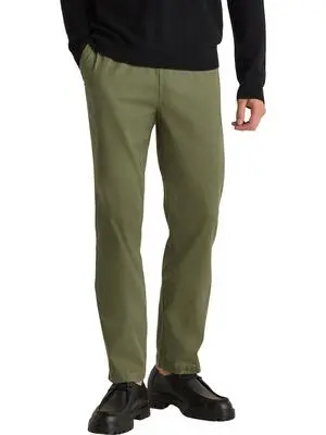 Quince Cotton Chino Drawstring Pants - Trellis
