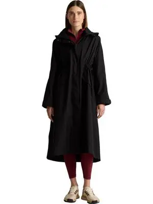 Quince Weather Proof Rain Trench Coat True Black