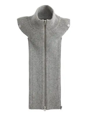 Quince Mongolian Cashmere Batwing Sweater - Heather Grey