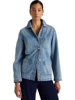 Quince Denim Chore Jacket - Indigo Blue