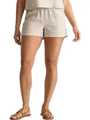 Quince Linen Shorts Flax
