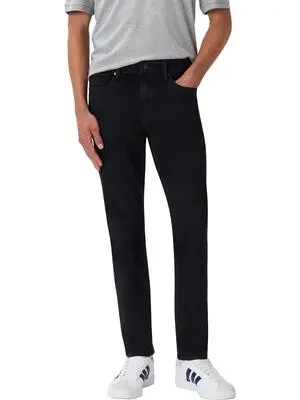 Quince Warren Stretch Slim Jeans - Black