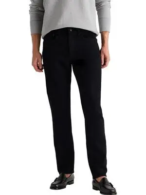 Quince Warren Stretch Slim Jeans - True Black