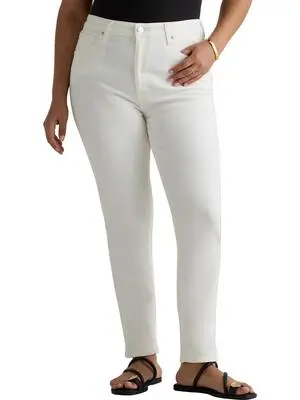Quince Bella Stretch Skinny Jeans - Cloud White