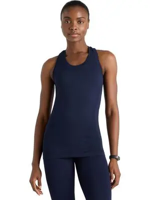 Quince Seamless Racerback Tank - Deep Navy