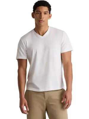 QUINCE Men's 100% Pima Cotton Luxe Touch V-neck T-shirt