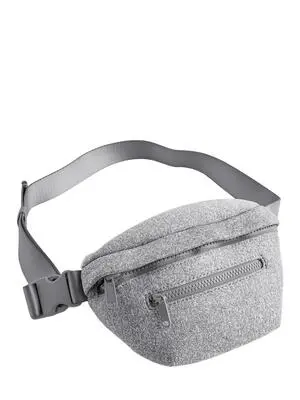 Quince Neoprene Belt Bag Heather Grey