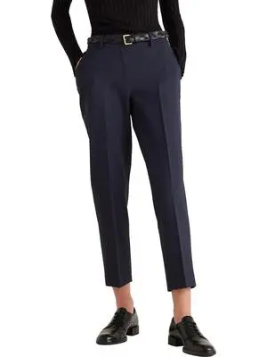 Quince Slim Leg Ankle Pants - Navy