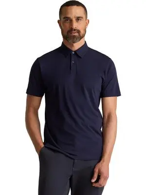 Quince 100% Pima Cotton Luxe Touch Polo - Deep Navy