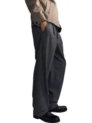 Quince QUINCE Calfskin Leather Derby Black