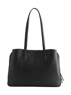 Quince QUINCE Vivienne Work Tote Black