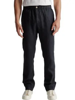 Quince 100% European Linen Pants - Black
