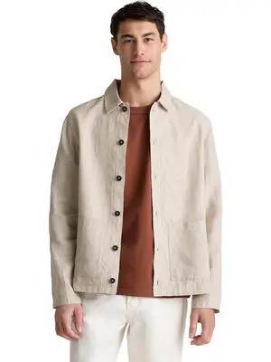 Quince Linen Chore Jacket - Flax