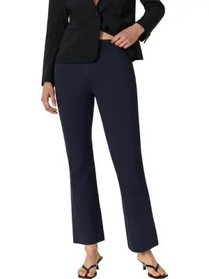 Quince Ultra-stretch Ponte Bootcut Pants - Navy