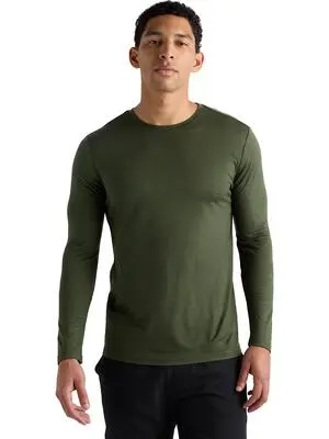 Quince Merino Long Sleeve Base Layer T-shirt - Green