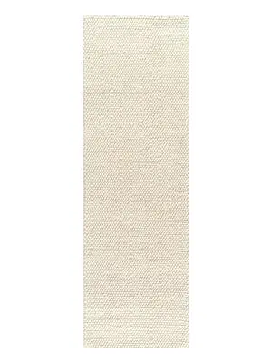 Quince Quince Tribeca Handwoven Wool Rug Cream