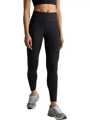 Quince Whistler High-rise Pocket Thermal Legging - Black