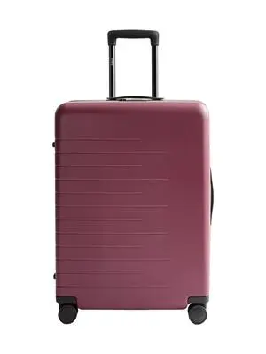 Quince Expandable Large Check-In Suitcase Wine