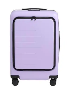 Quince Front Pocket Carry-On Hardshell Suitcase Lavender