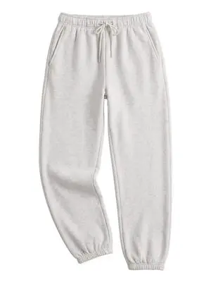 Quince Everyday Fleece Joggers - Light Heather Grey