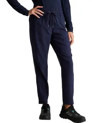 Quince Micro Ripstop Mid-rise Joggers - Deep Navy