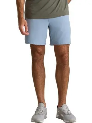 Quince Classic Unlined 7" Run Shorts - Spa Blue