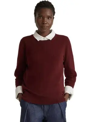 QUINCE Mongolian Cashmere Crewneck Sweater