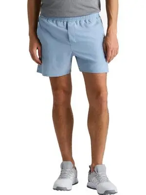 Quince Classic Lined Run Shorts 5" Inseam - Spa Blue