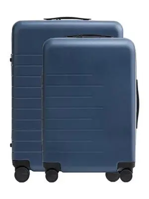 Quince Carry-On & Medium Check-In Suitcase Set Navy