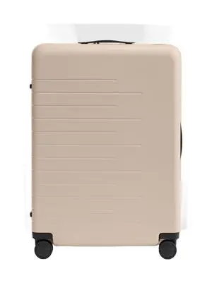 Quince Expandable Medium Check-In Suitcase Tan