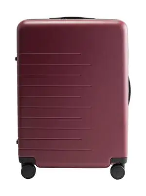 Quince Expandable Medium Check-In Suitcase Wine