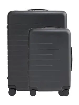 Quince Carry-on And Large Check-in Suitcase Set - Black