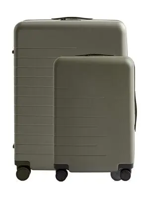 Quince Quince Carry-On & Large Check-In Suitcase Set Olive