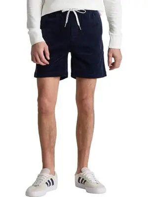Quince Organic Stretch Corduroy 6" Shorts - Deep Navy