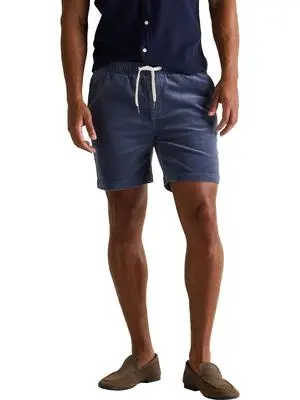 Quince Organic Stretch Corduroy 6" Shorts - Storm Blue