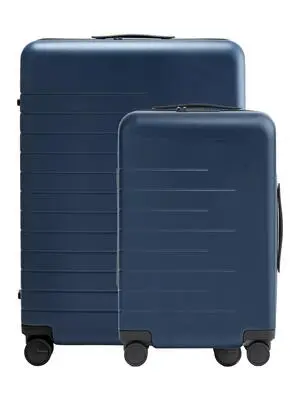 Quince Expandable Carry-on And Large Check-in Suitcase Set - Navy