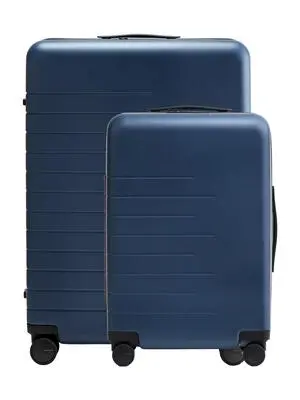 Quince Expandable Carry-on And Large Check-in Suitcase Set - Navy