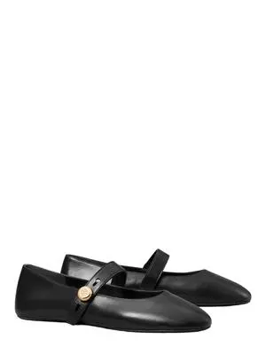 Tory Burch Romy Mary Jane Flat - Perfect Black