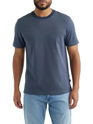 BOSS H-thompson Cotton Piqué T-shirt Dk Bu