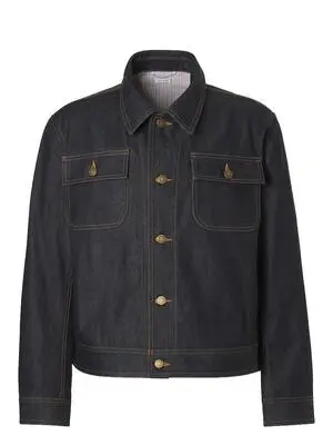 Thom Browne Denim Trucker Jacket - Blue