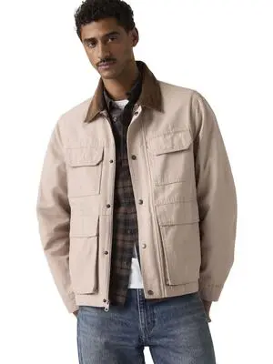 LEVI'S Cotton Chore Coat - Faded