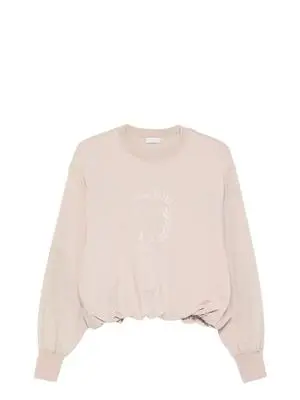 Brunello Cucinelli Graphic Crew-neck Sweatshirt - Neutrals