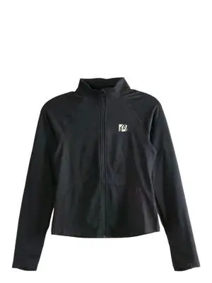 MALBON Zip Long-sleeves Jacket - Black